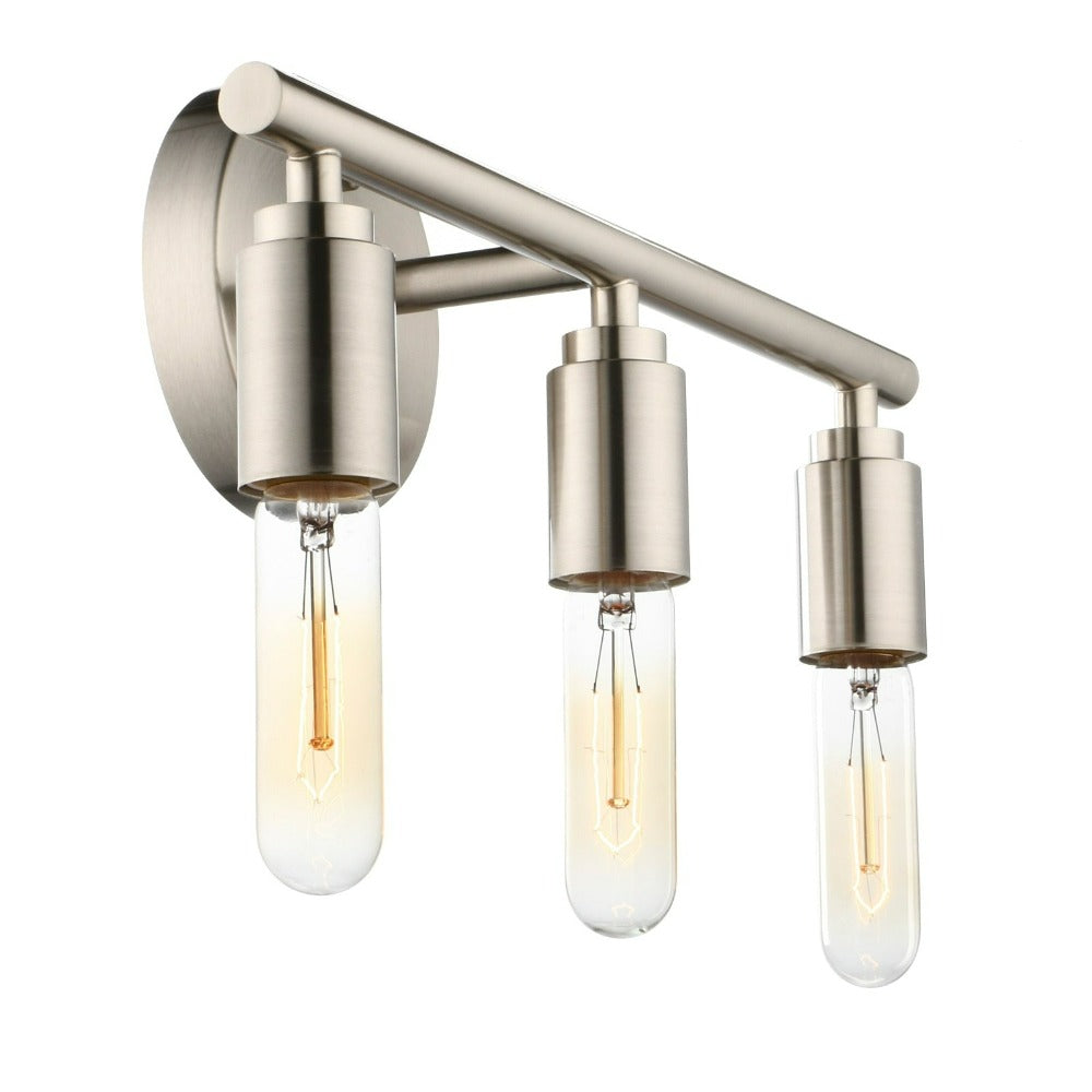Modern Three-Bulb Vanity Light – Focal Decor