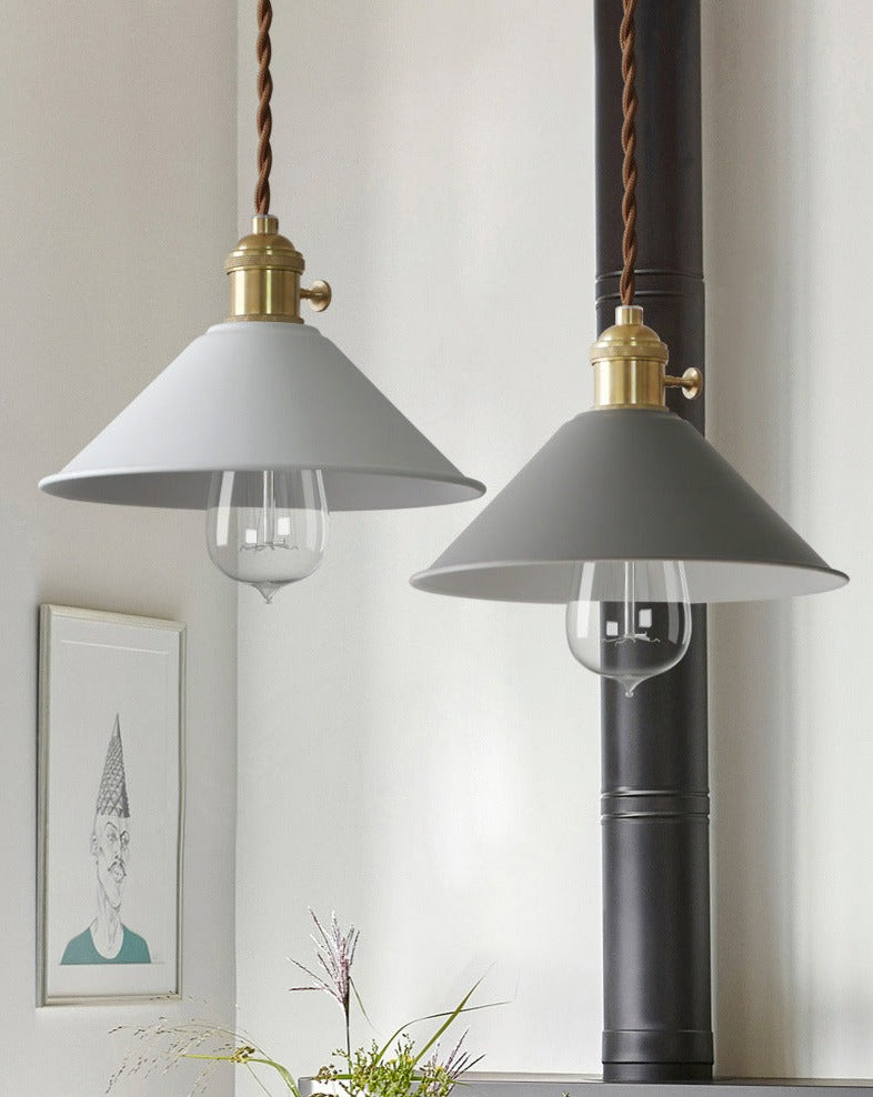Colorful Retro Plated Pendant Lights – Focal Decor