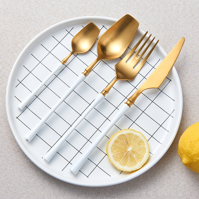 Paxon - Modern Silverware Set – Focal Decor