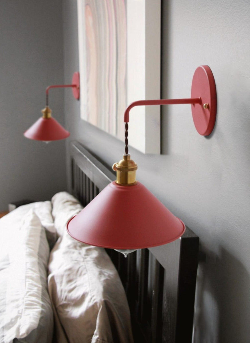 Colorful Vintage Wall Lamps – Focal Decor