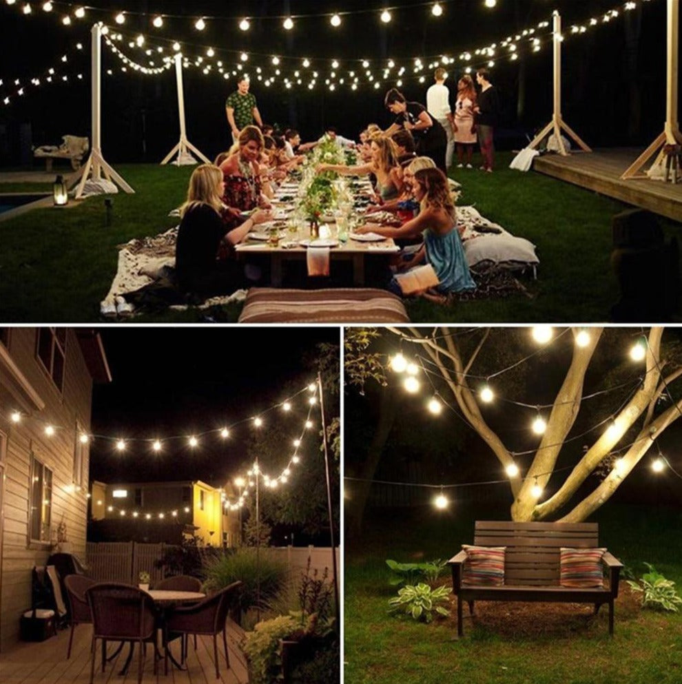 Jewels - Solar Powered LED Globe String Lights – Focal Decor