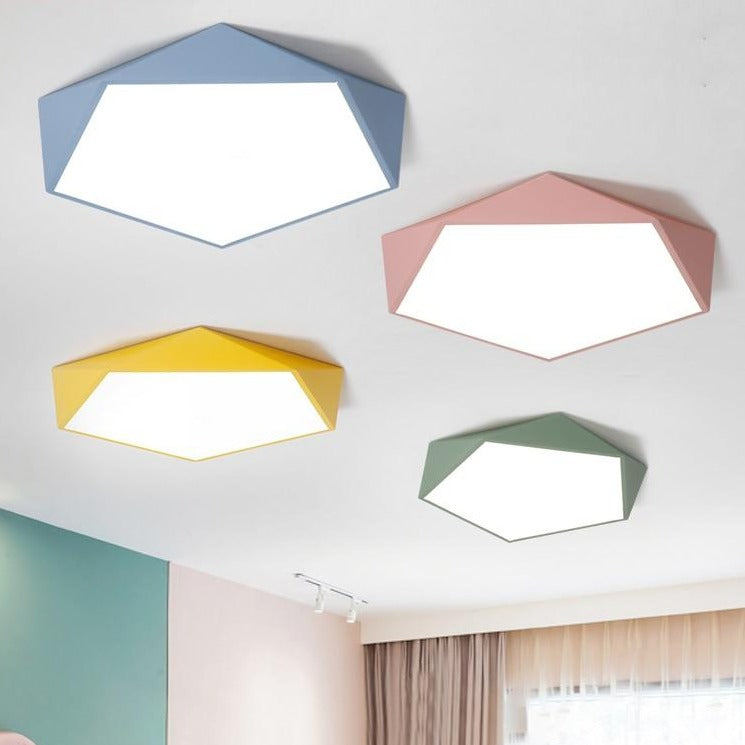Arnold - Geometric LED Ceiling Light – Focal Decor