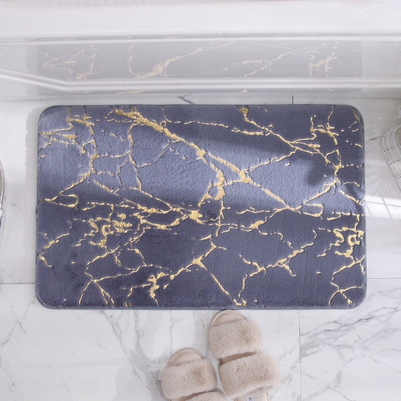 Modern Marble Bath Mat – Focal Decor