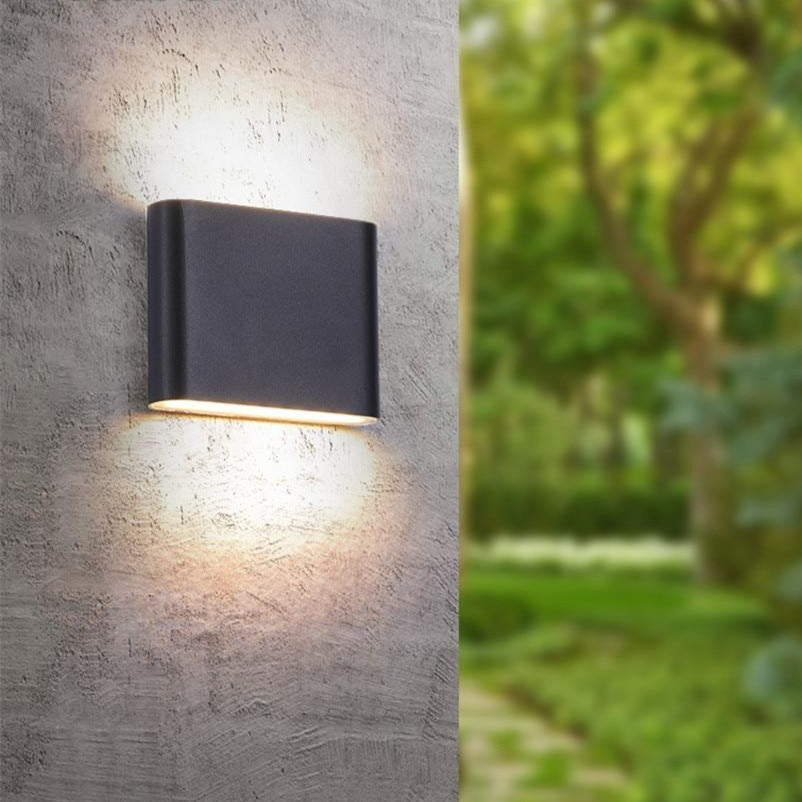 Slim LED Outdoor / Indoor Wall Light – Focal Decor