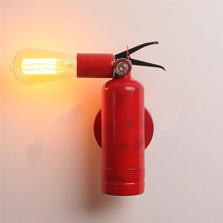 Retro Fire Extinguisher Wall Light – Focal Decor