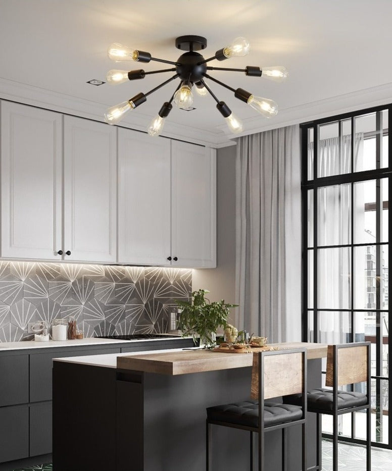Ansley - Modern Multi-Bulb Light Fixture – Focal Decor