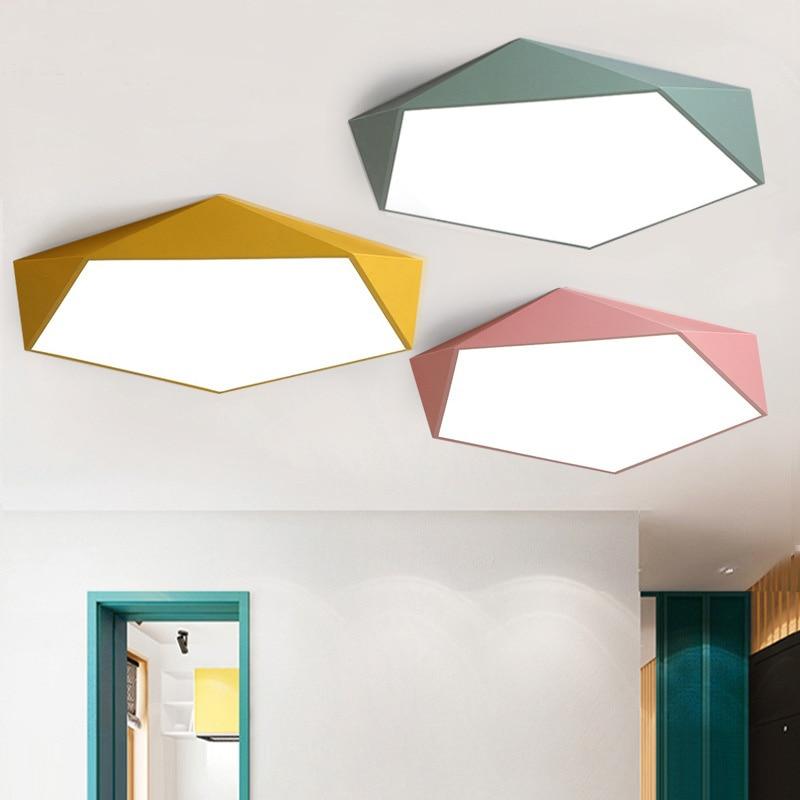 Arnold - Geometric LED Ceiling Light – Focal Decor LLC