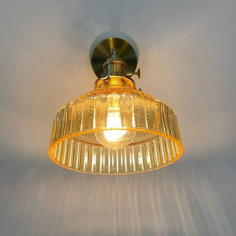 Rei - Vintage Glass Wall Lamps – Focal Decor