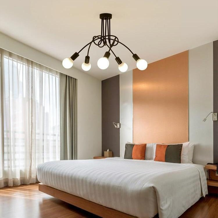 Vintage Industrial Loft Light Fixture – Focal Decor